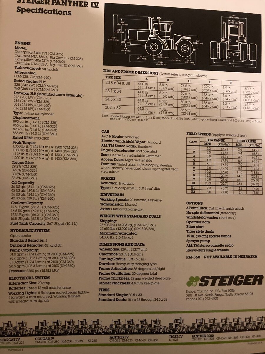 Steiger brochures - General Chat - Red Power Magazine Community