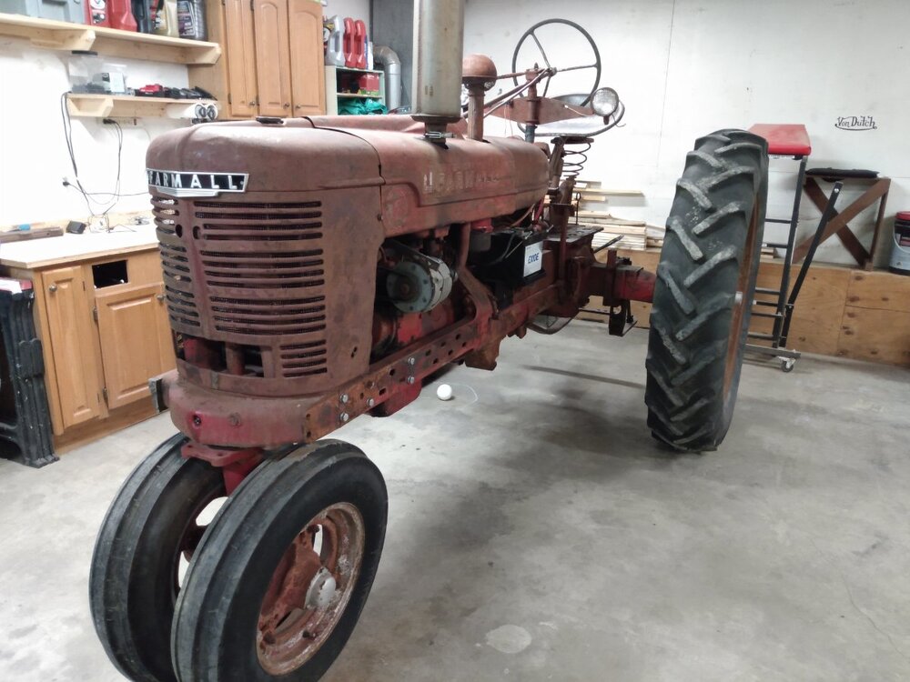 1943 Farmall H - First Tractor Project - Projects, Builds ...