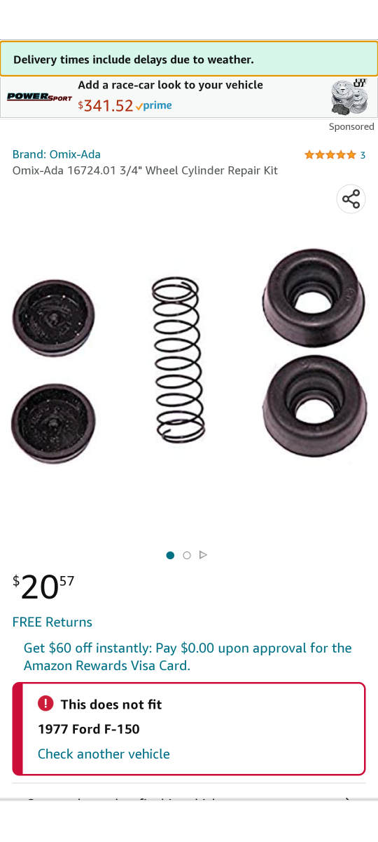 WTB small piston cups for FD-6021 brake cylinders. - IH Trucks - Red ...