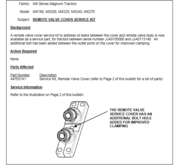 Removing 3 Point Rock Shaft on MX180 - Technical IH Talk - Red Power ...
