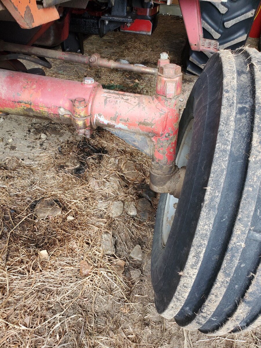 Brace for front axle - Technical IH Talk - Red Power Magazine Community