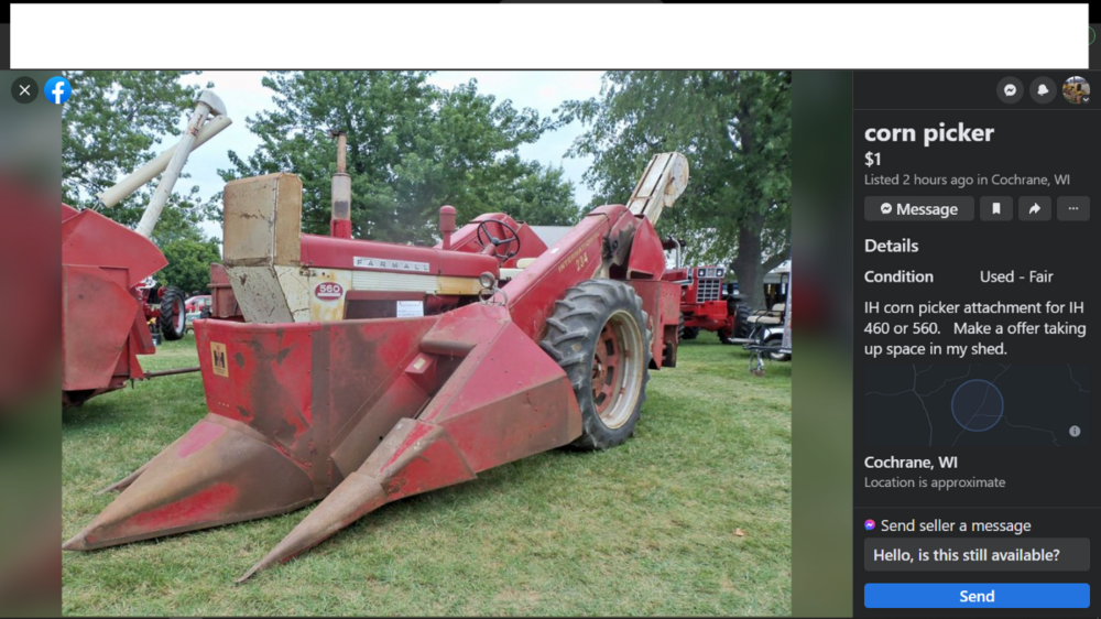 corn picker - General Chat - Red Power Magazine Community