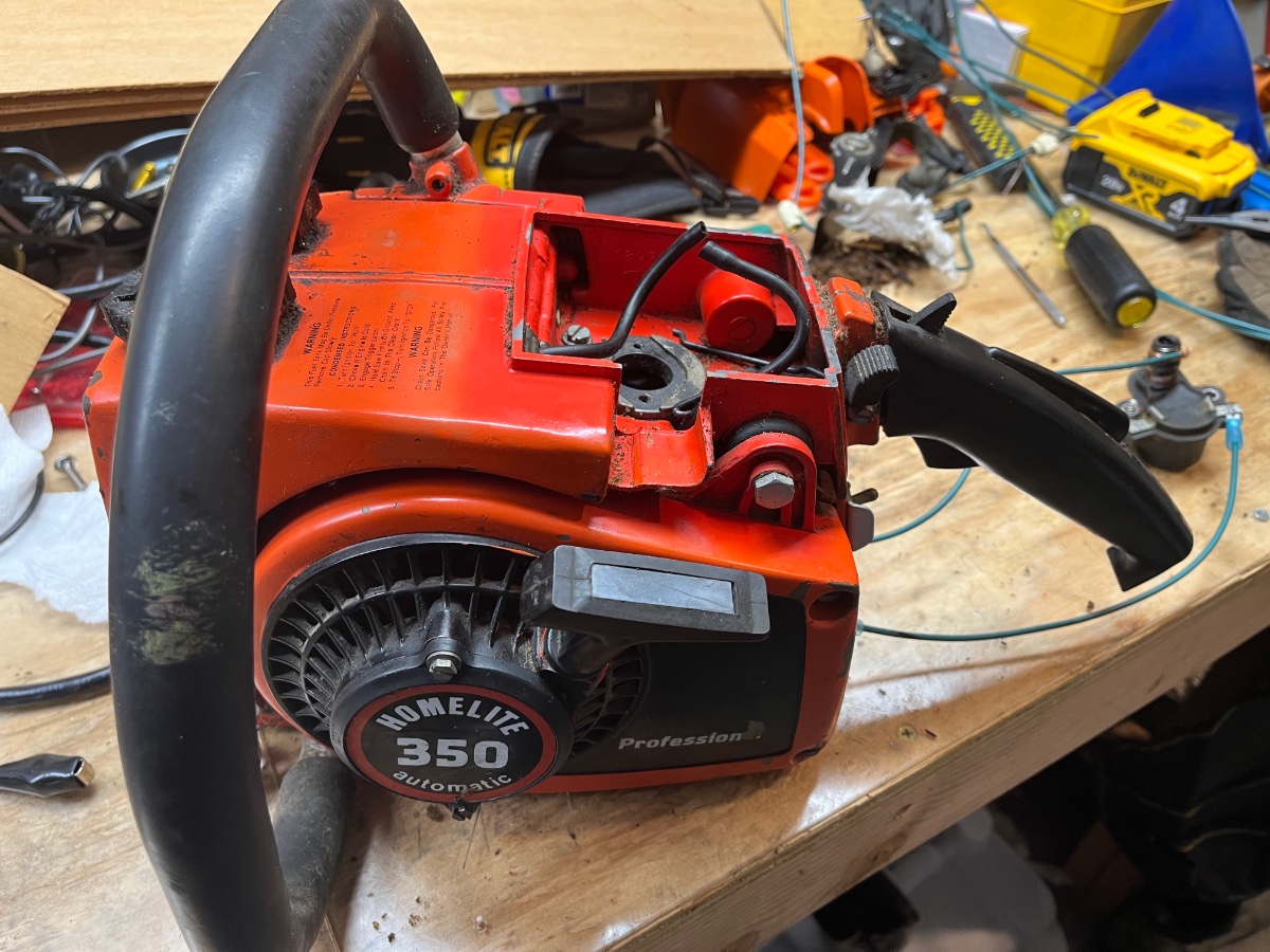 Vintage chainsaws - Homelite 350 - General Chat - Red Power Magazine ...