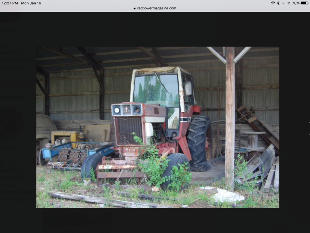 1586 bulged lower sheetmetal - Page 2 - Technical IH Talk - Red Power ...