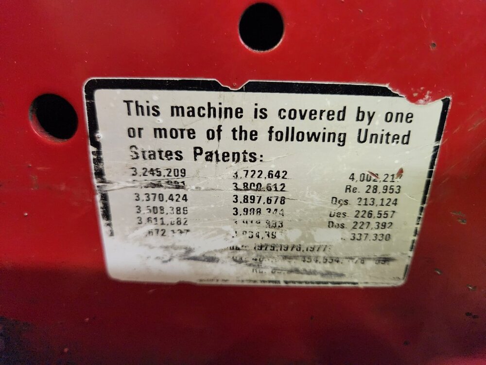 White Patent Decal For Red IH Cub Cadets - Cub Cadets - Red Power ...