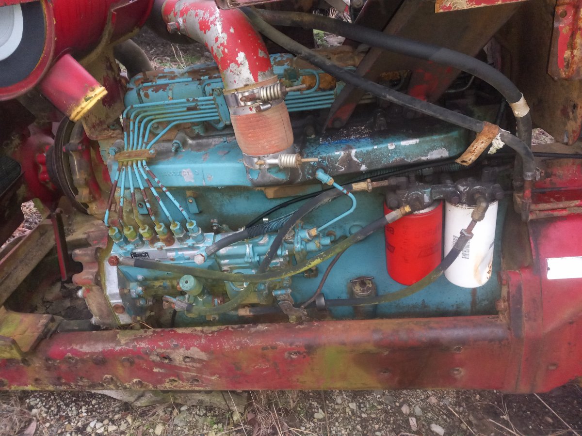 Dt466 Truck Motor Into Ih1066 Technical Ih Talk Red Power Magazine