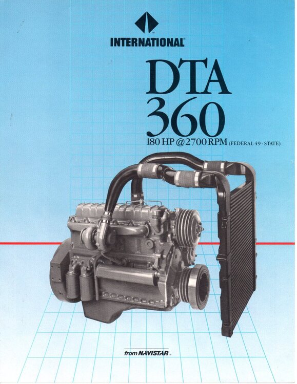 Dt-360 ag vs truck engine - IH Engines - Red Power Magazine Community