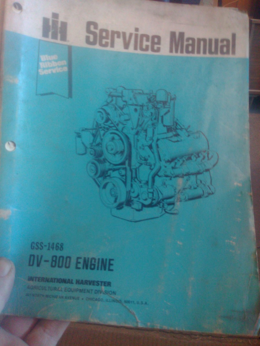 V800 valve clearances - Technical IH Talk - Red Power Magazine Community