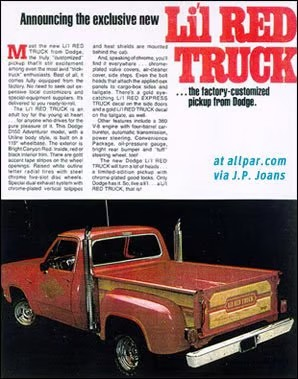 Dodge Lil' Red Express - General Chat - Red Power Magazine Community