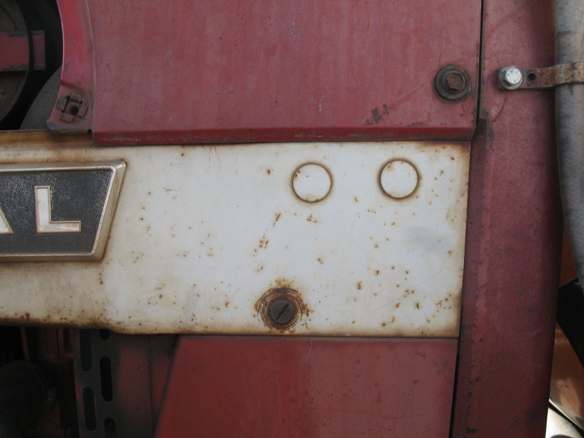Front hood side panel - Technical IH Talk - Red Power Magazine Community