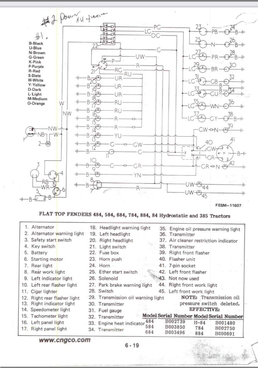 784 tractor lights - Technical IH Talk - Red Power Magazine Community