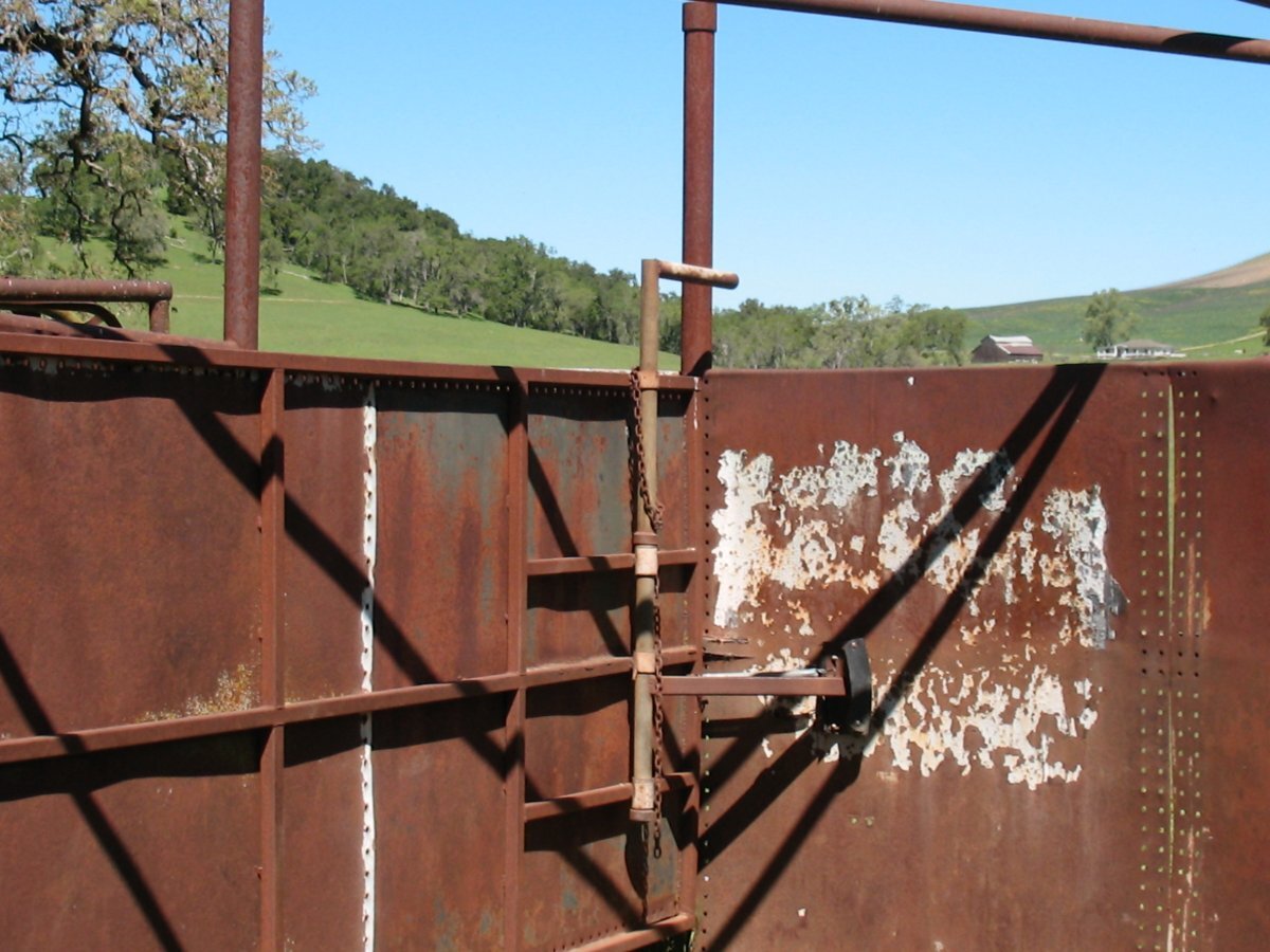 Corrals gates, latches, any bits and pieces, you want to pass along ...