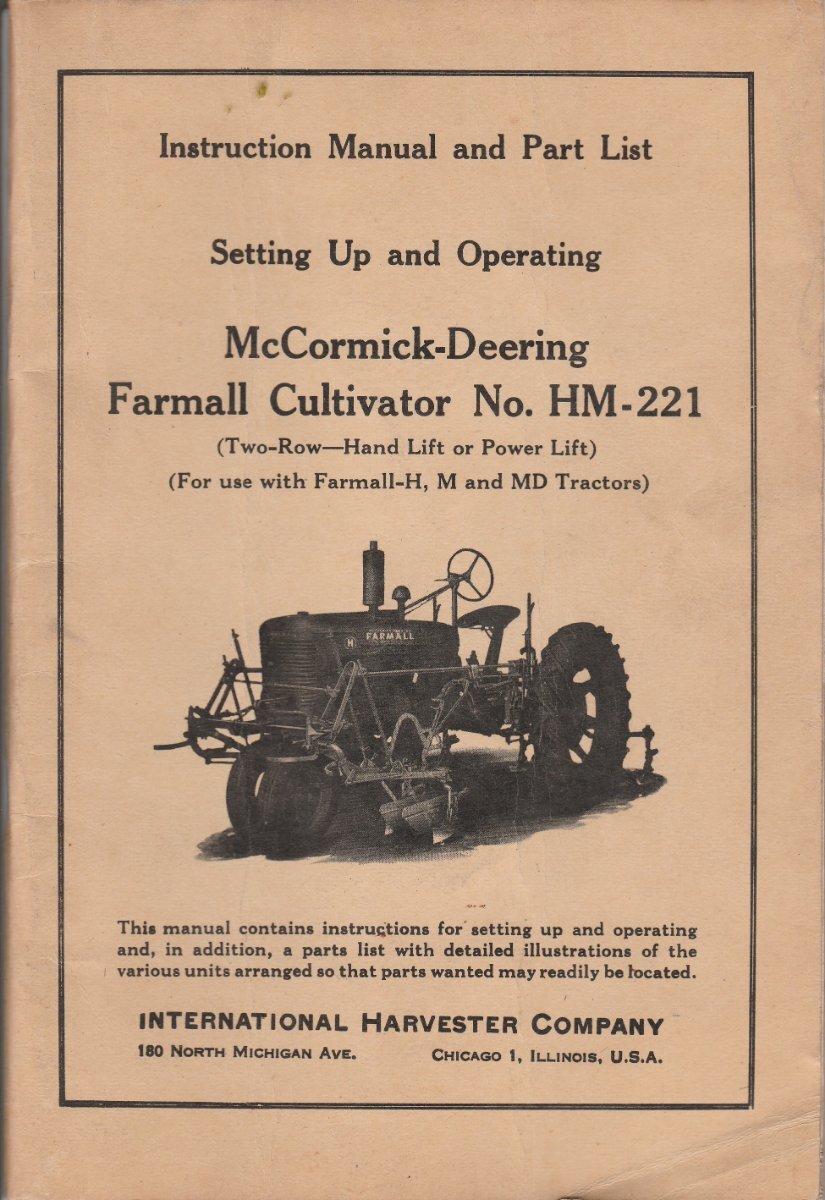 Farmall M cultivators - General Chat - Red Power Magazine Community