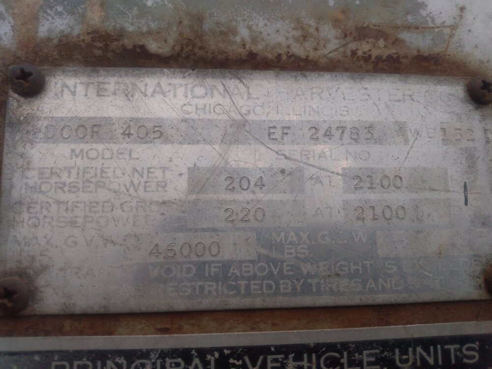 1965 DCOF 405 Project - Projects, Builds, & Restorations - Red Power ...