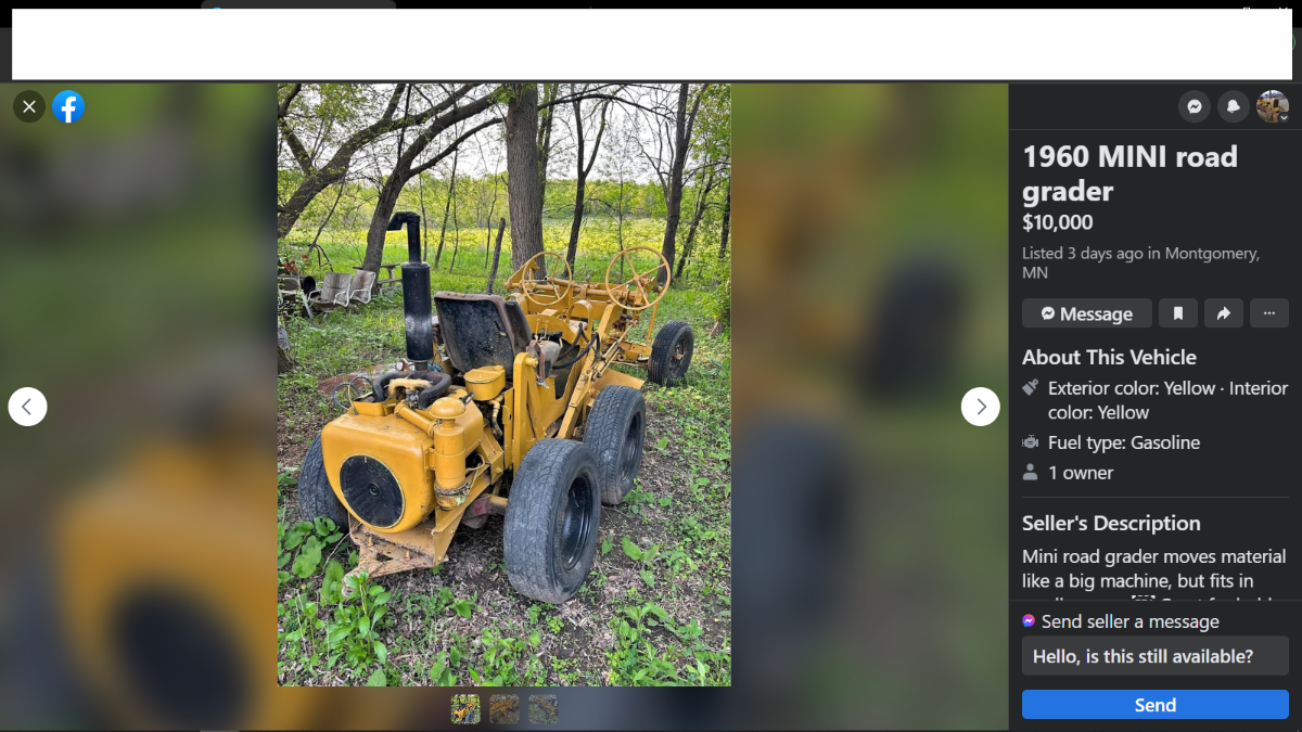 mini grader - General Chat - Red Power Magazine Community