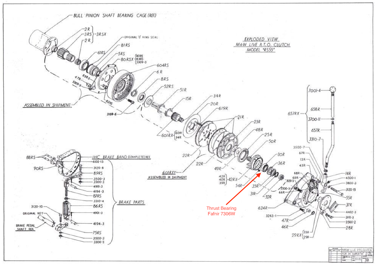 M & W Hand Clutch - Super M Ball vs. Tapered Roller Bearing - Technical ...