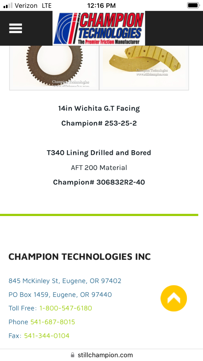 Clutch brake reline - Technical IH Talk - Red Power Magazine Community