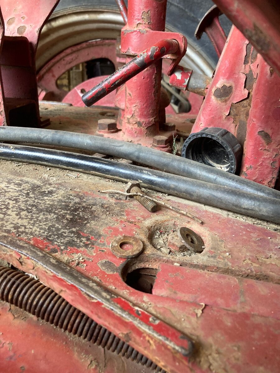 M starter button relocate - General Chat - Red Power Magazine Community