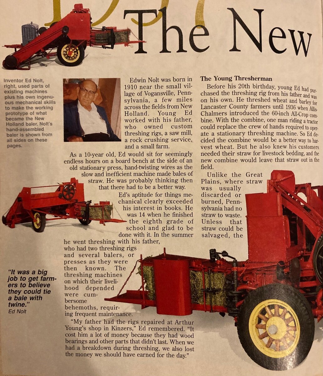 NH 77 baler vid might make some green.... - General Chat - Red Power ...