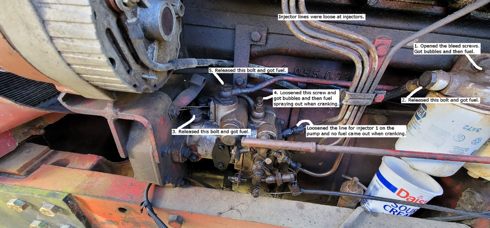 IH 544 Gear Injector Pump - No Fuel - Technical IH Talk - Red Power Magazine Community