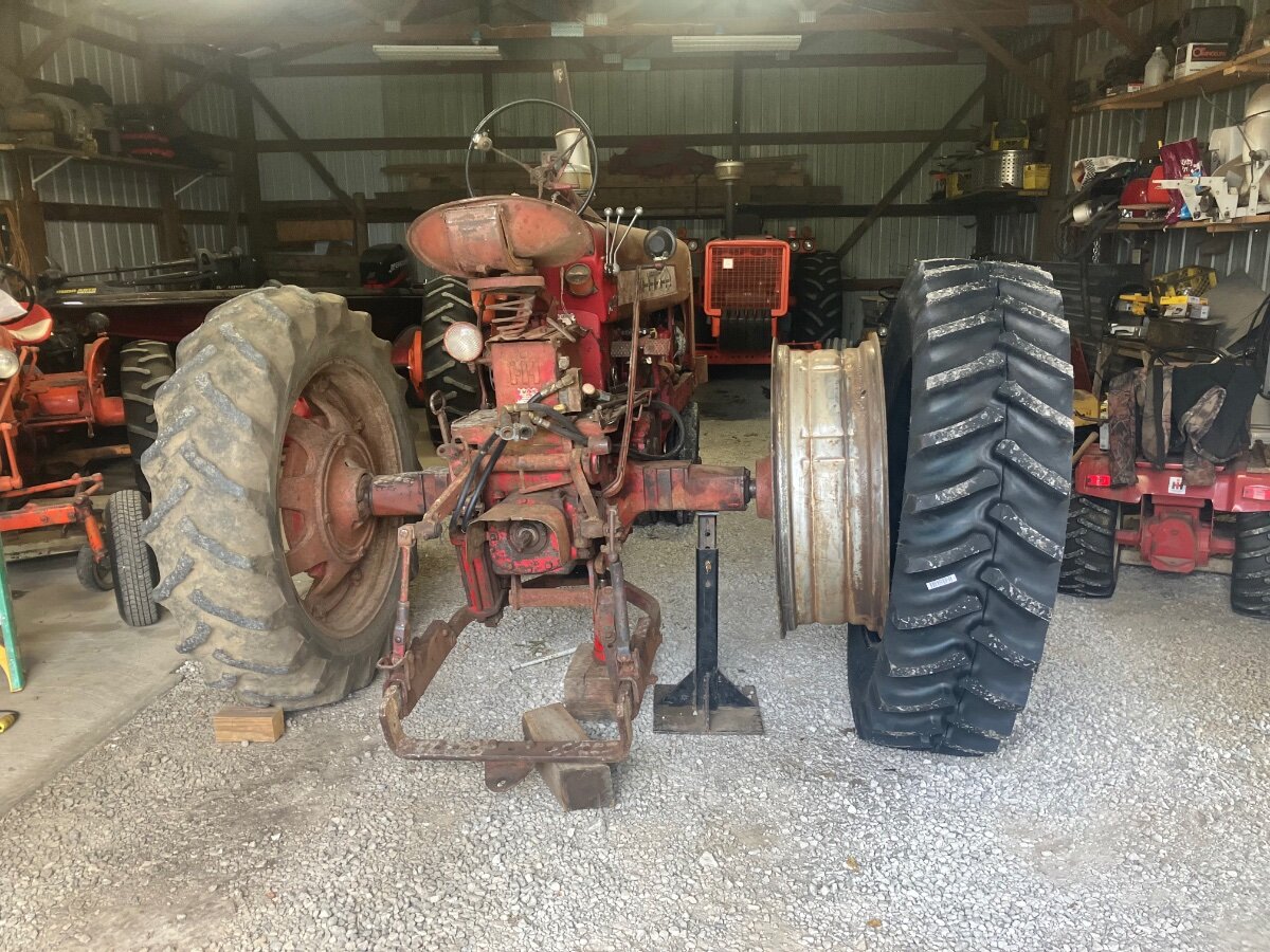 450 No. 21439 and Farmall 400 - Projects, Builds, & Restorations - Red ...