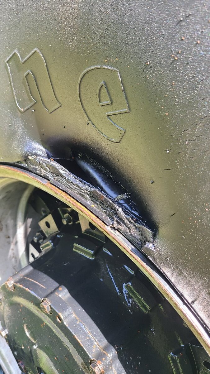 Crack along the bead on tractor tire. - General Chat - Red Power ...