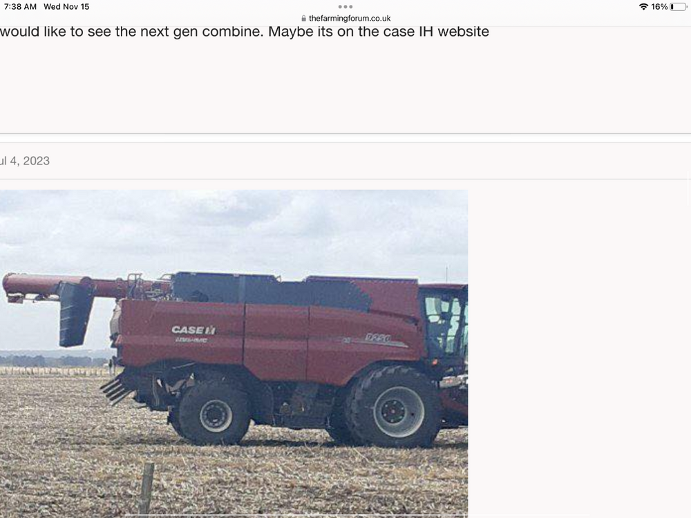 Case IH “AF” combine - Technical IH Talk - Red Power Magazine Community