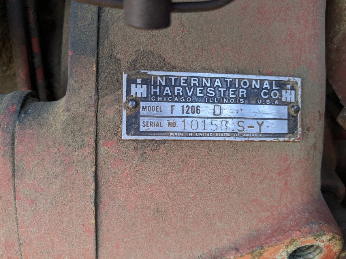 Farmall 1206 project - Projects, Builds, & Restorations - Red Power ...