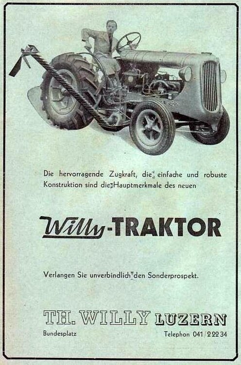 Swiss Orphan Tractor brands - General Chat - Red Power Magazine Community