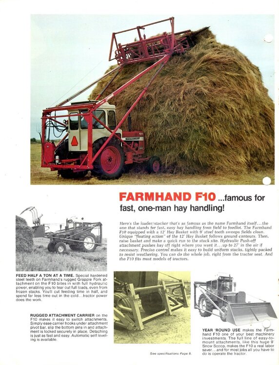 Farmhand loader brochures.... - General Chat - Red Power Magazine Community
