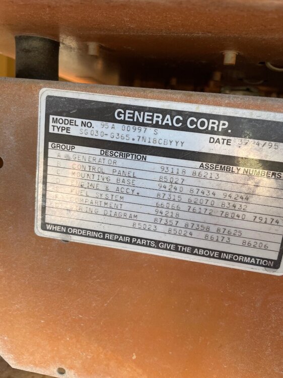 Big Generator question - General Chat - Red Power Magazine Community