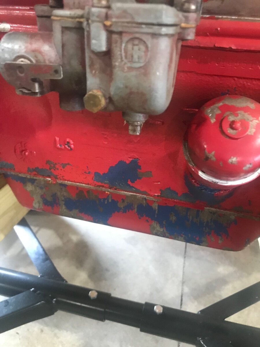 UC-60 Power Unit Painted Blue - IH Engines - Red Power Magazine Community
