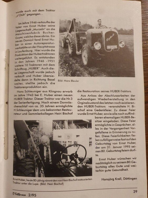 Huber Tractors - General Chat - Red Power Magazine Community