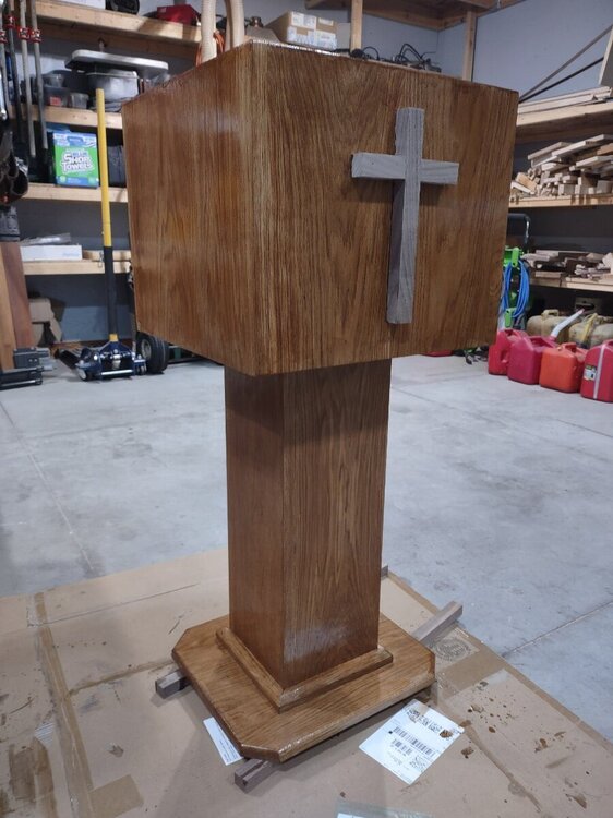 church offering envelope box/pedestal - General Chat - Red Power ...