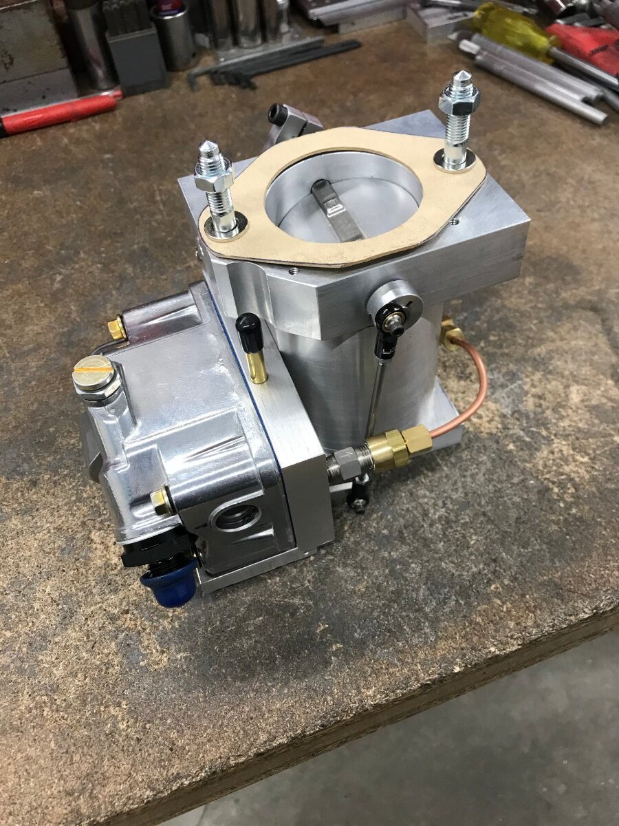 Billet Updraft Single Barrel Carbs - Projects, Builds, & Restorations - Red Power Magazine Community
