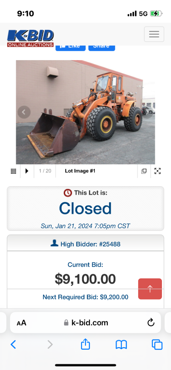 Nice old loader - General Chat - Red Power Magazine Community
