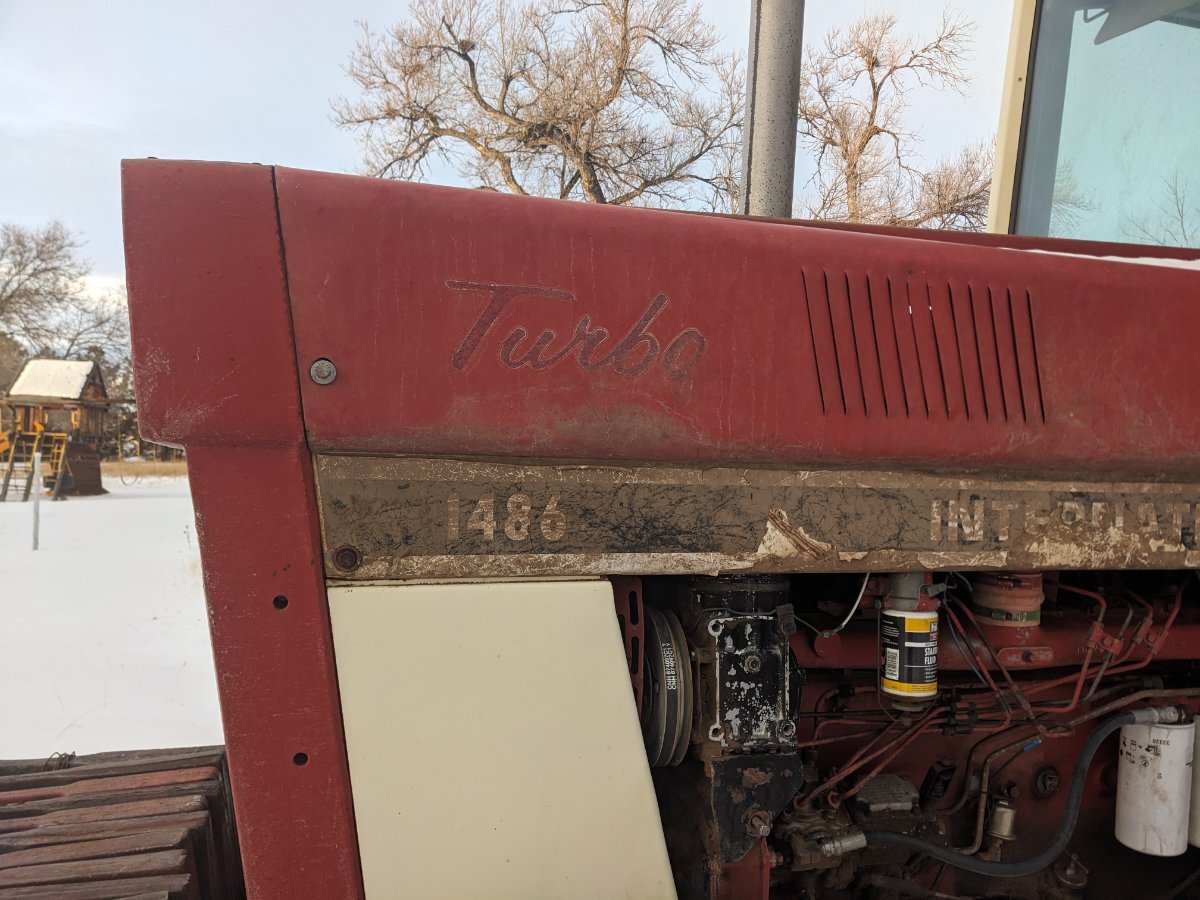 Rear half of a 3588 mated to the front half of a 1486...Maybe ...