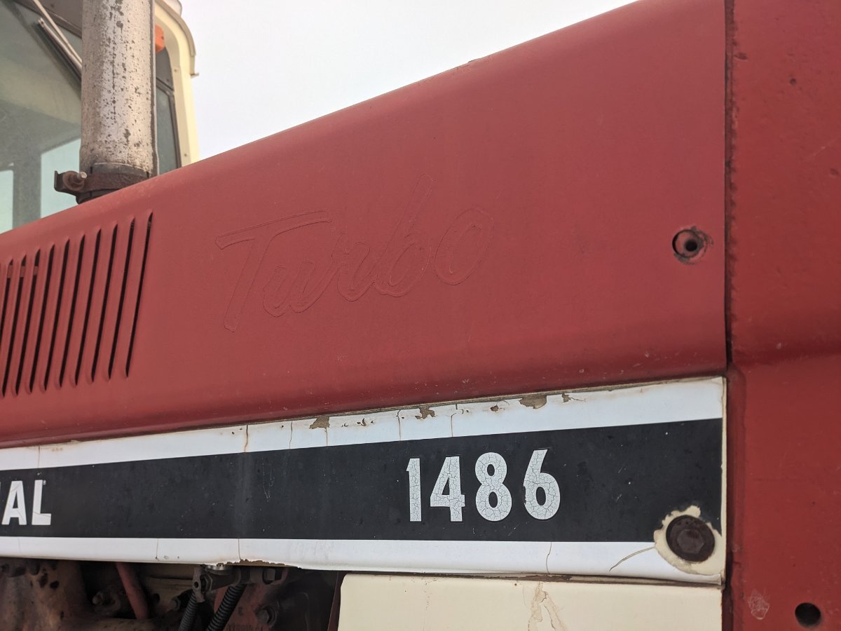 Rear half of a 3588 mated to the front half of a 1486...Maybe ...