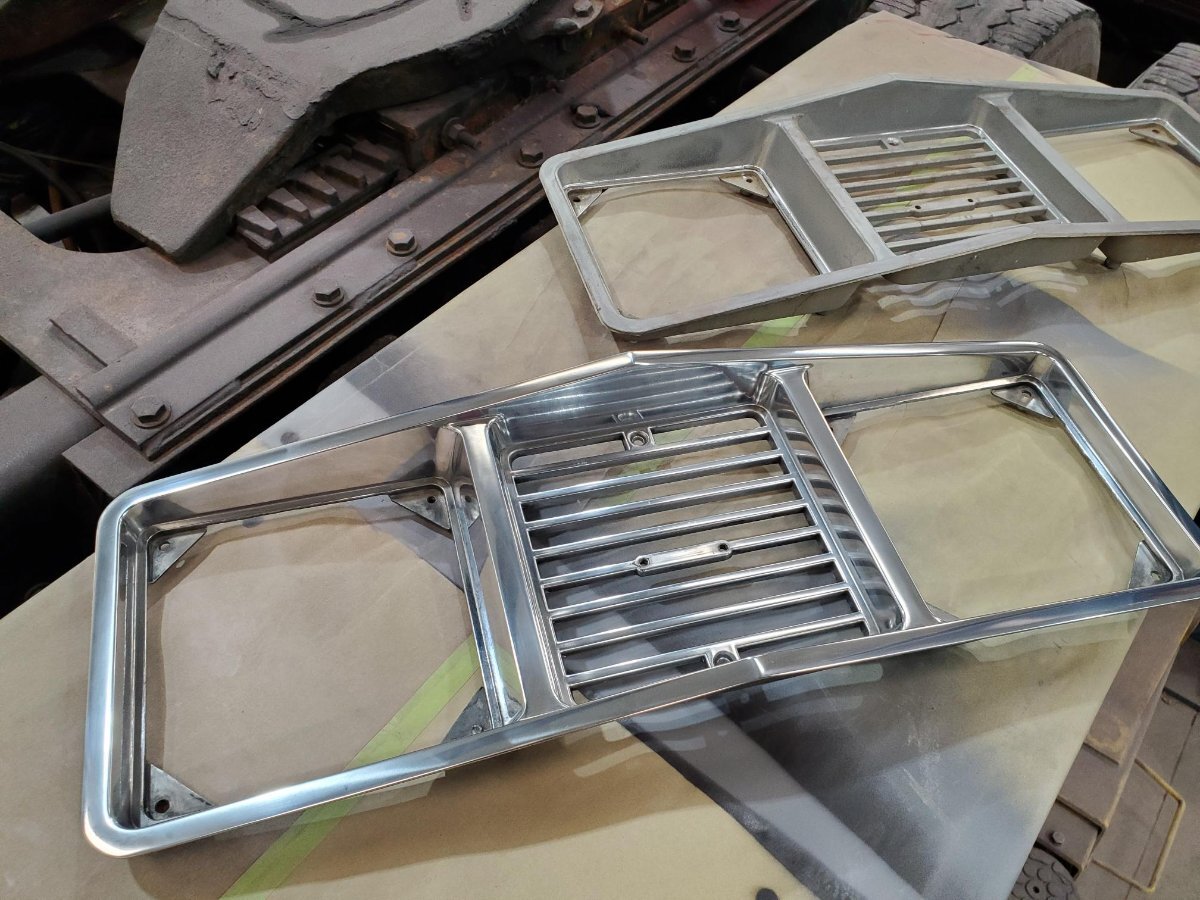 Polished or Chrome 66 Series Headlight Mounting Panel - Projects ...