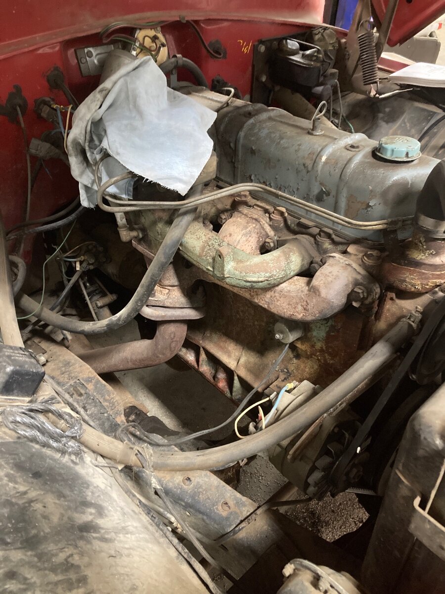 1966 1200A pickup engine picture - IH Engines - Red Power Magazine ...