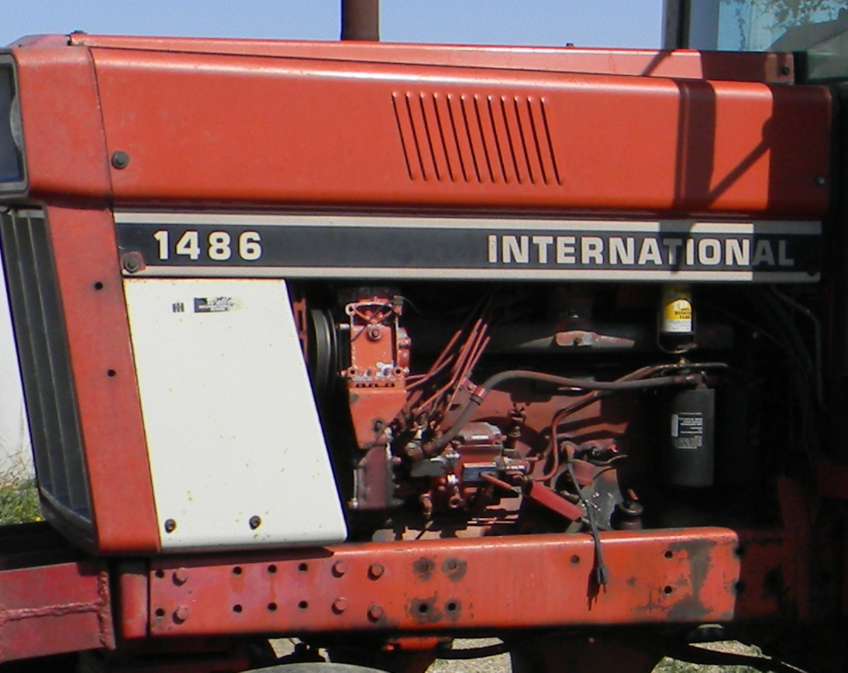 Rear half of a 3588 mated to the front half of a 1486...Maybe ...