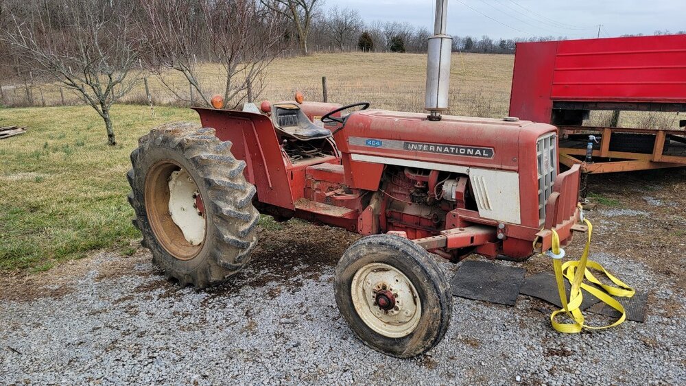 1974 International 464 - Projects, Builds, & Restorations - Red Power ...