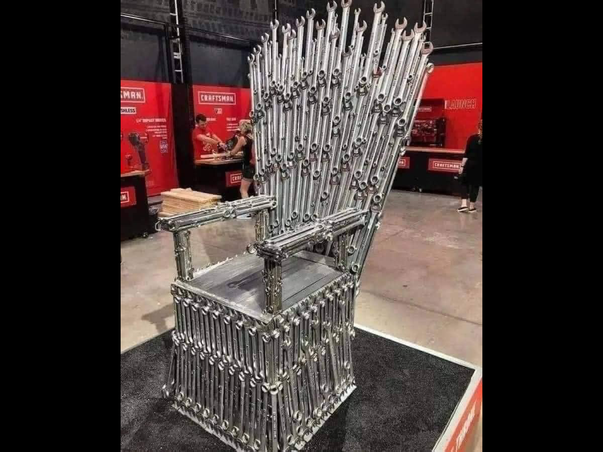 Throne fit for a king. - General Chat - Red Power Magazine Community