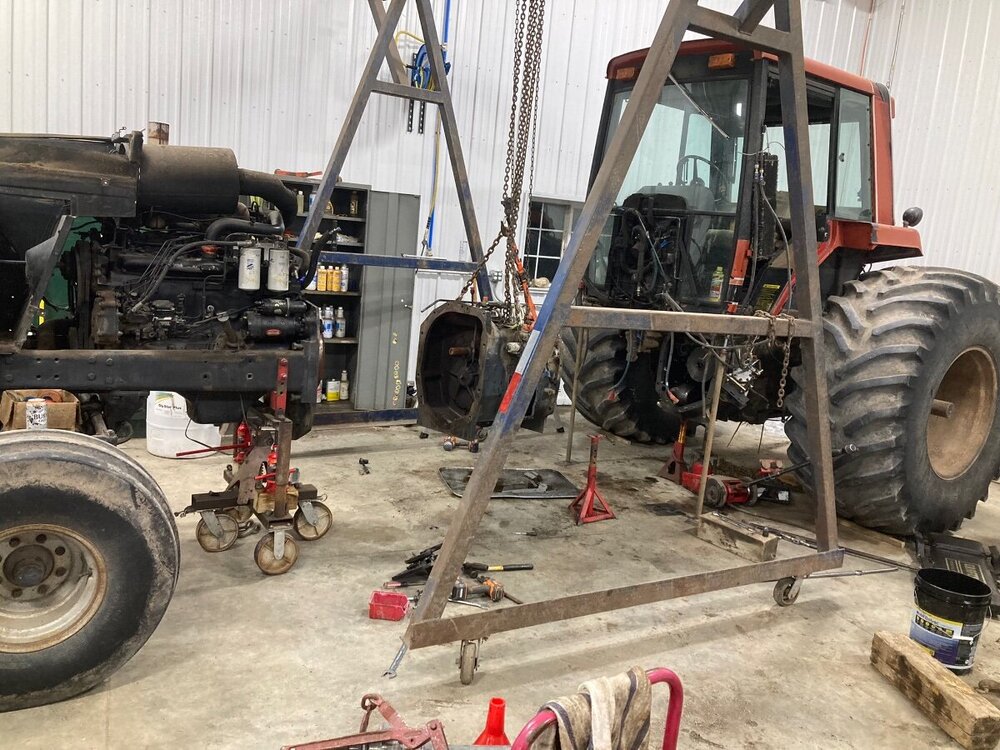 Splitting stands - Projects, Builds, & Restorations - Red Power Magazine Community