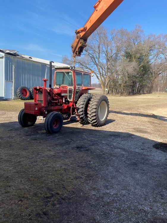 Finally got the 1256 resto project started - General Chat - Red Power ...