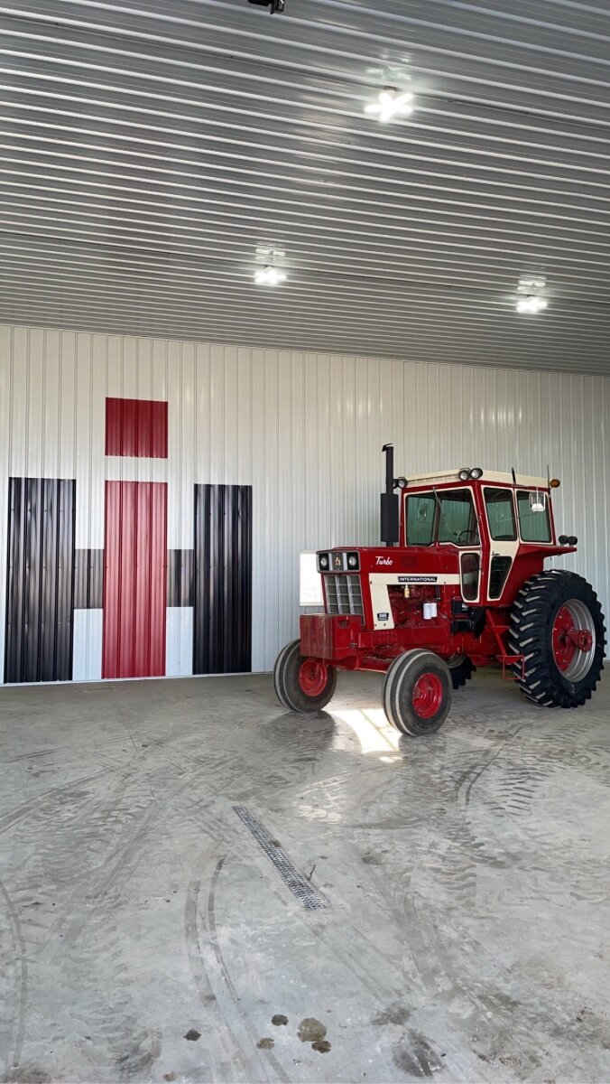 IH shop wall design - General Chat - Red Power Magazine Community