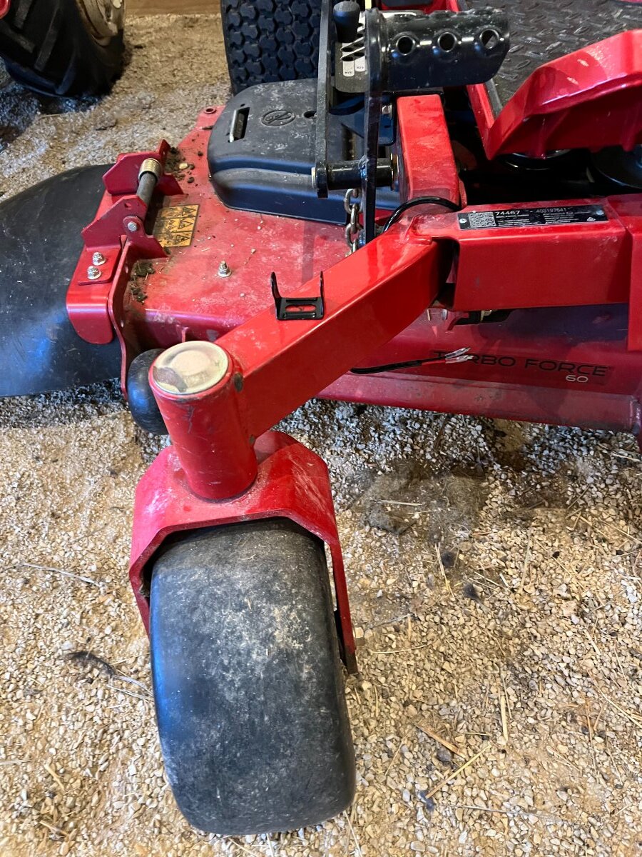Drilling into Lawn Mower frame - General Chat - Red Power Magazine ...