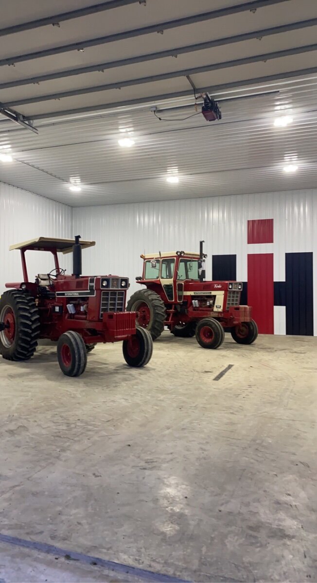IH shop wall design - General Chat - Red Power Magazine Community