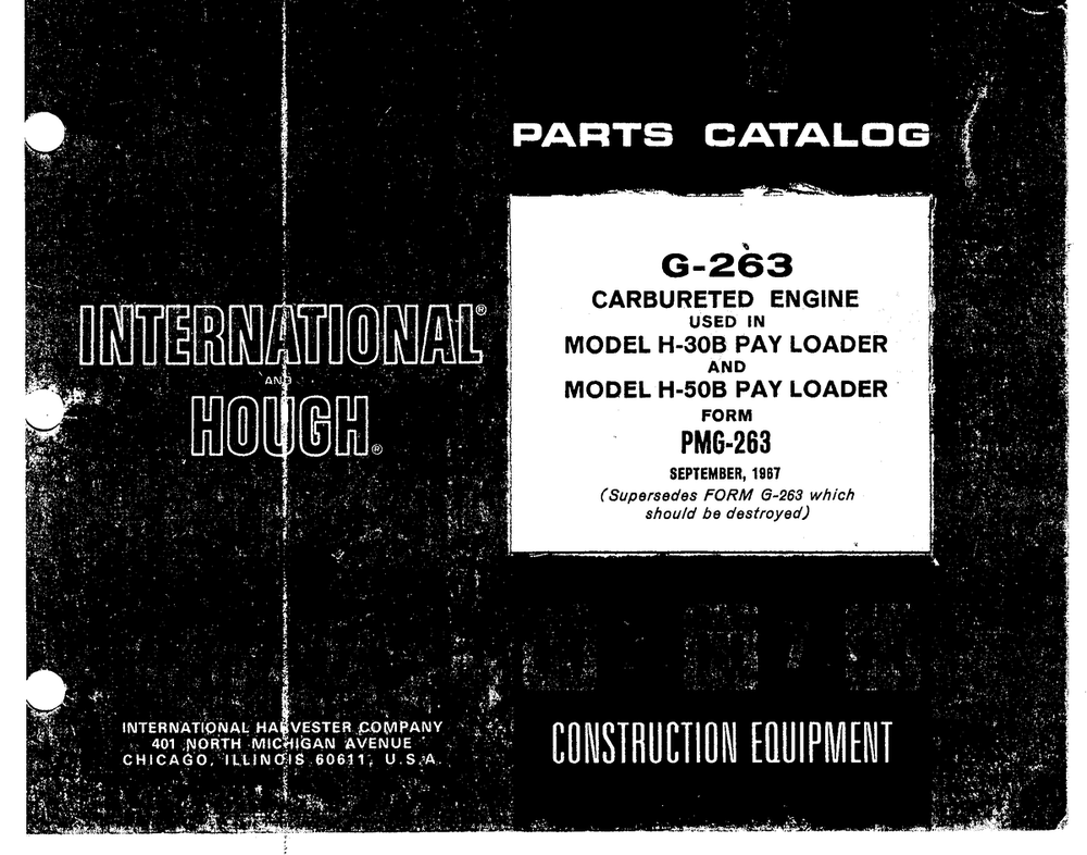 Help identifying Hough H-30B loader/engine - IH Engines - Red Power ...