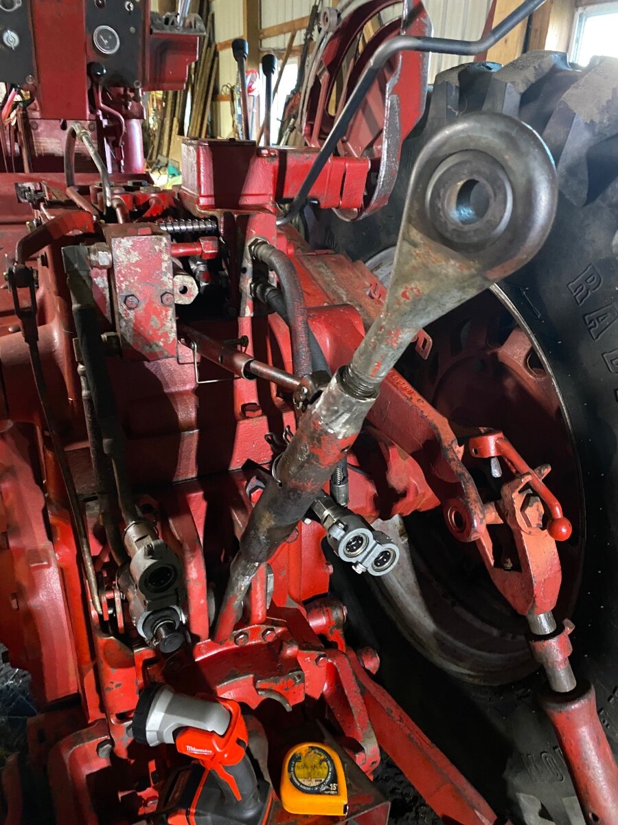 Finally got the 1256 resto project started - General Chat - Red Power ...